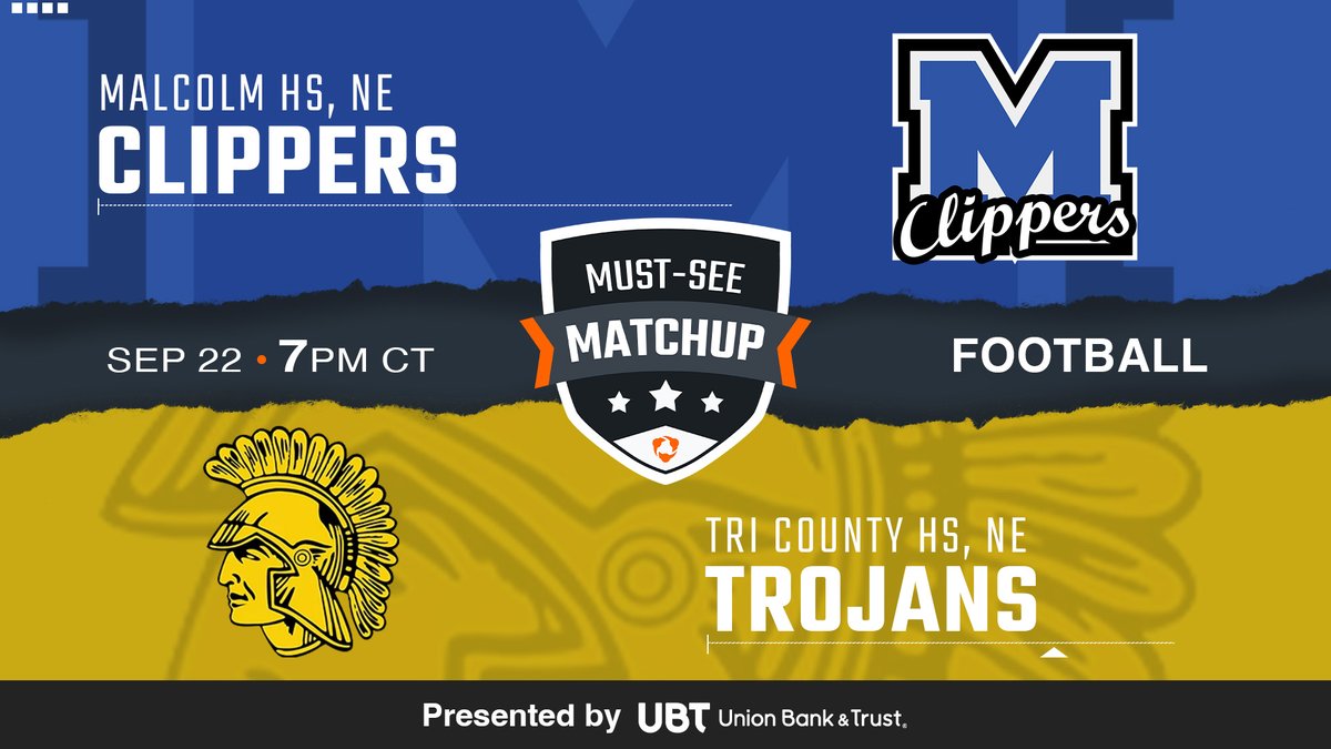 Nebraska HS Football Fan Hudl Streaming Games for Week 5: Malcolm ...