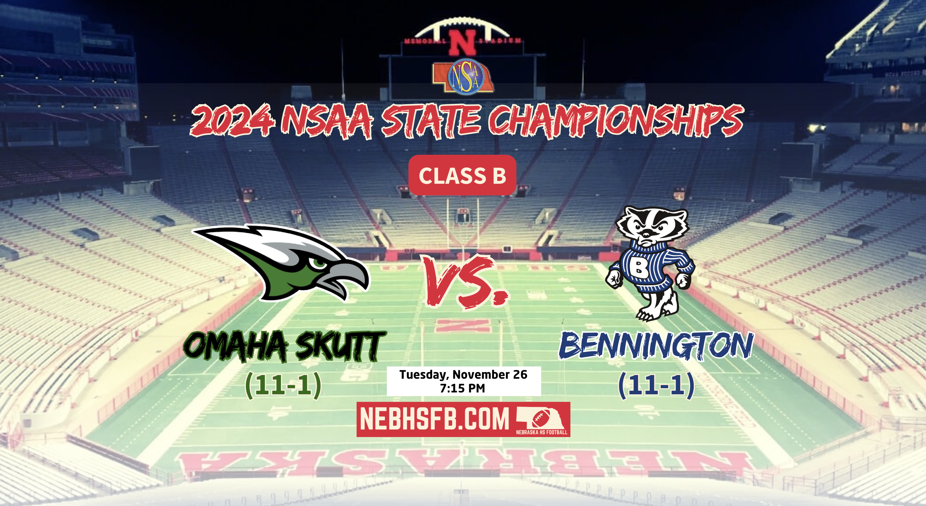 NSAA Class B State Championship Game Preview: Omaha Skutt (11-1) vs ...