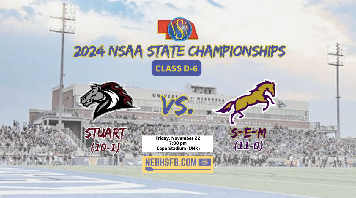 NSAA Class D-6 State Championship Game Preview: Stuart (10-1) vs. S-E-M ...