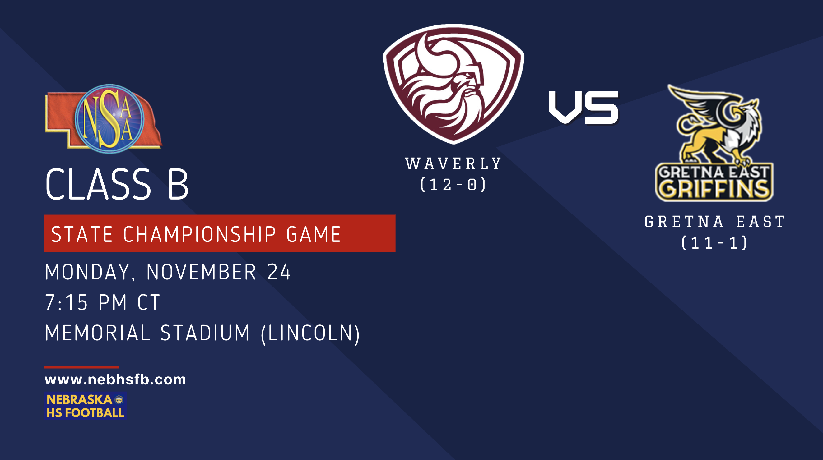 2025 NSAA Class B State Championship Game Preview: Waverly (12-0) vs ...