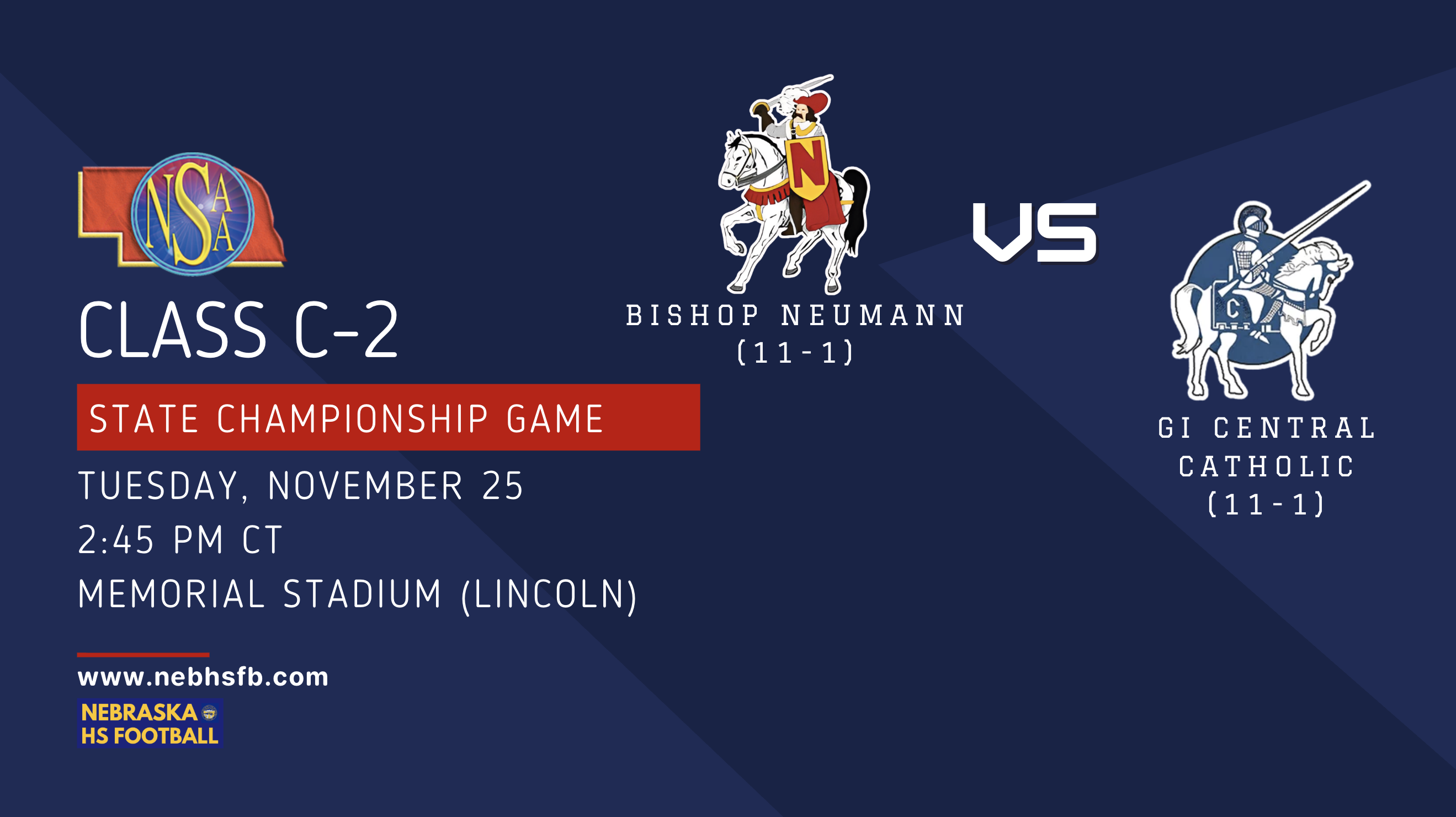 2025 NSAA Class C-2 State Championship Game Preview: Bishop Neumann (11 ...